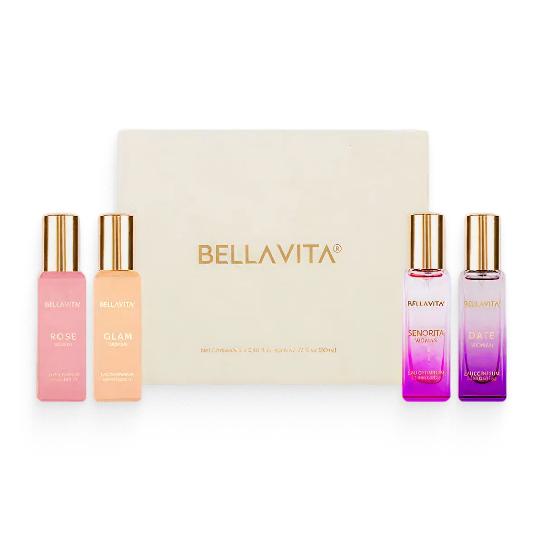 Bellavita LUXURY GIFT SET WOMAN 20 ML X 4 | AMARAAN